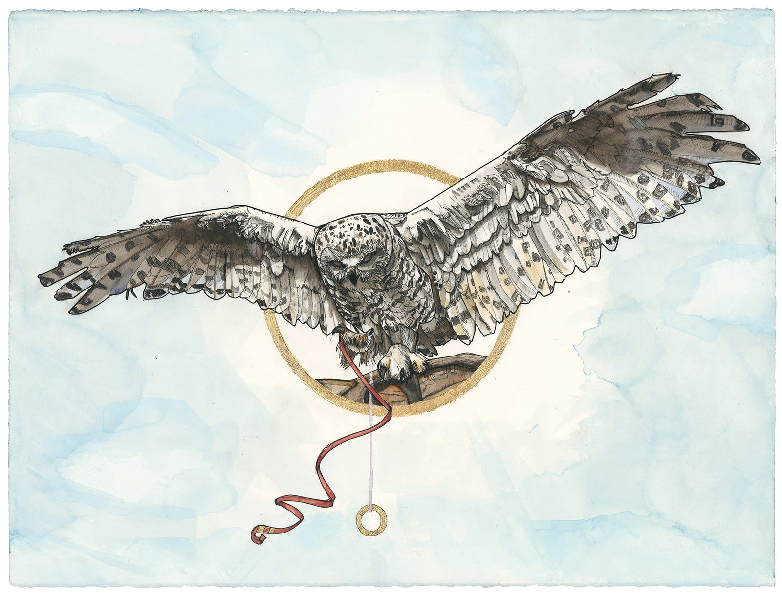 Michael Rohner Art | Pen and Ink illustrations with Mixed Media Color ...