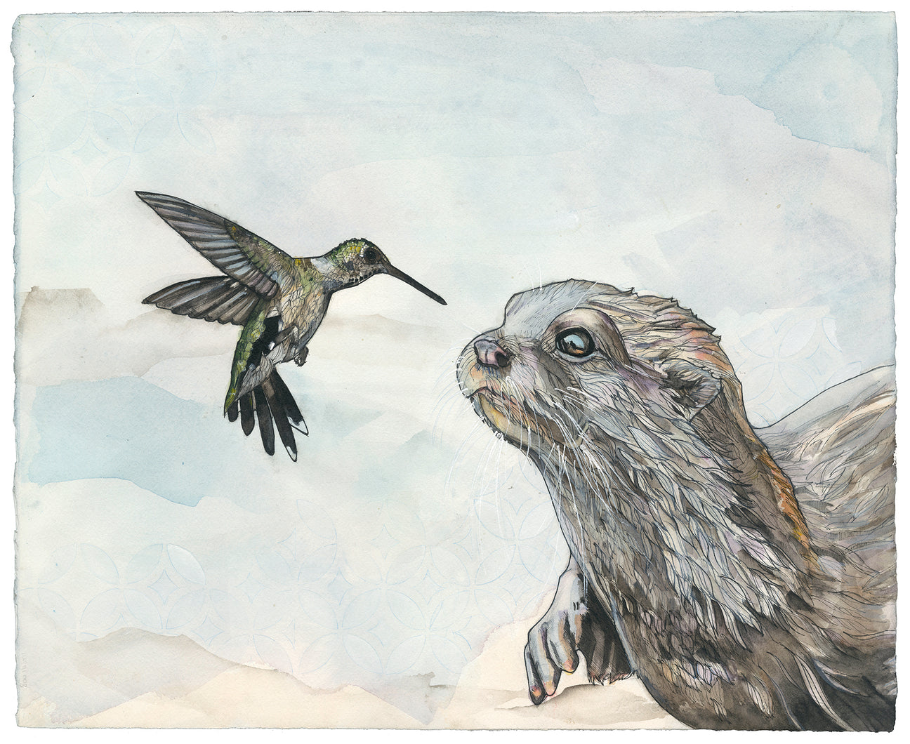 Michael Rohner Art | Pen and Ink illustrations with Mixed Media Color ...