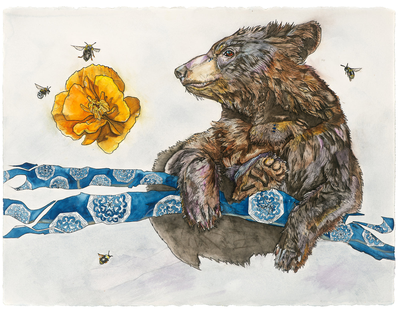 Michael Rohner Art | Pen and Ink illustrations with Mixed Media Color ...