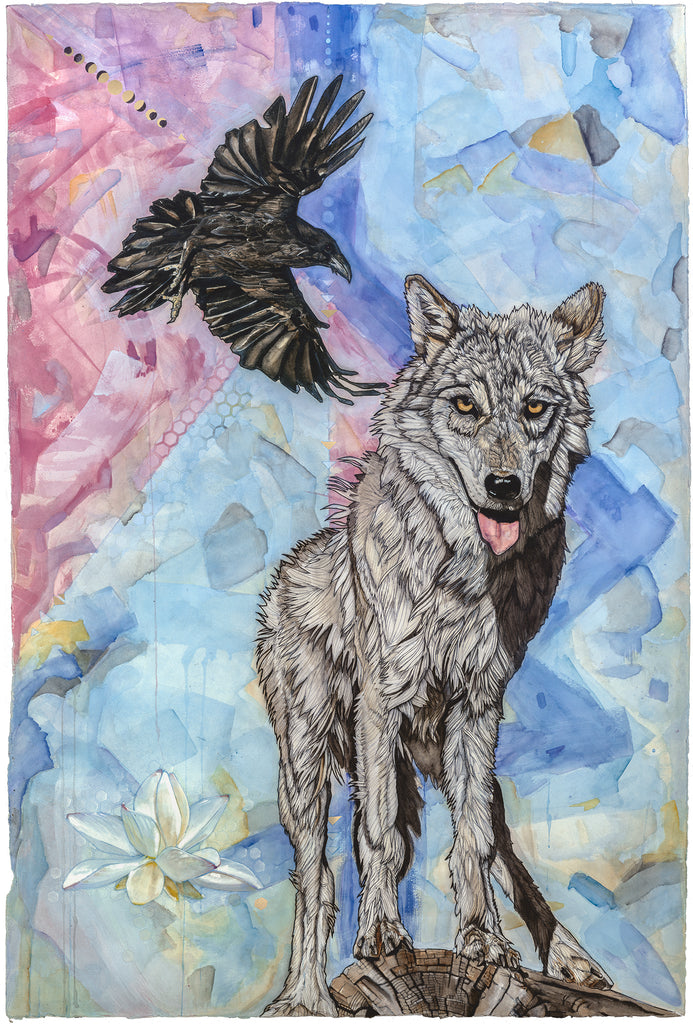 Michael Rohner Art | Pen and Ink illustrations with Mixed Media Color ...