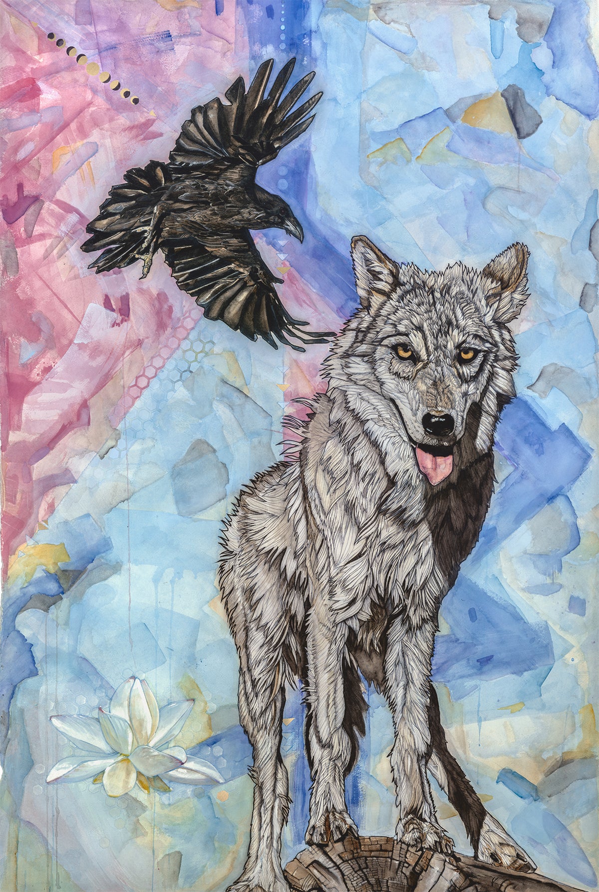 Michael Rohner Art | Pen and Ink illustrations with Mixed Media Color ...